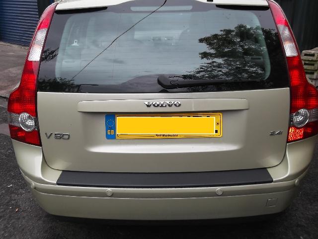 VOLVO V50 REAR BUMPER 2004-2007 YELLOW