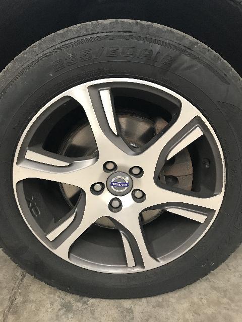 VOLVO XC60 18 INCH ALLOY WHEELS AND TYRES 2009-2017